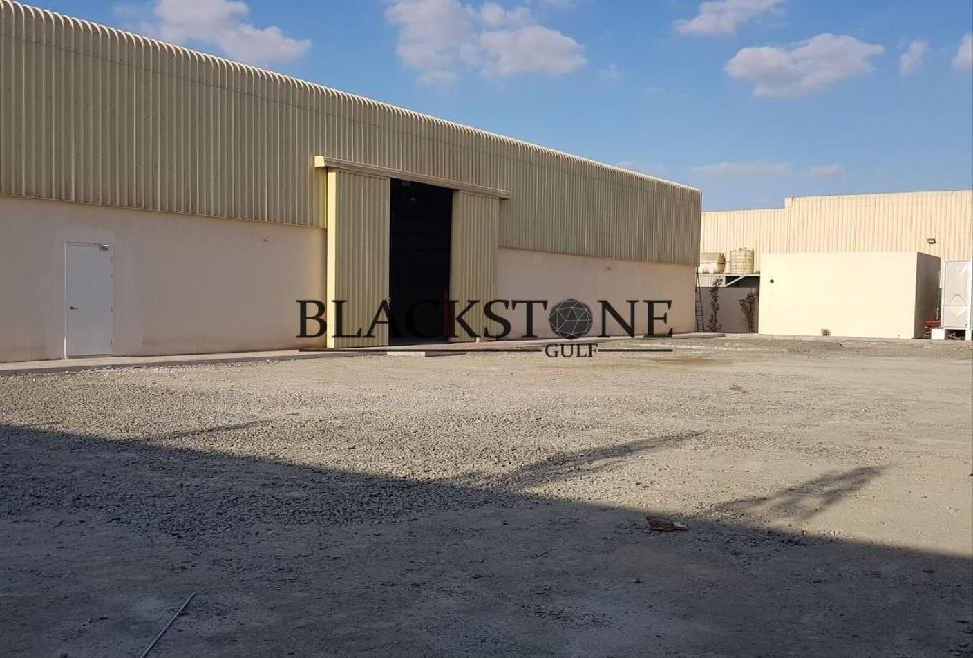 DIC I Warehouse Facility with Big Open Yard I G+1 - Blackstone Gulf